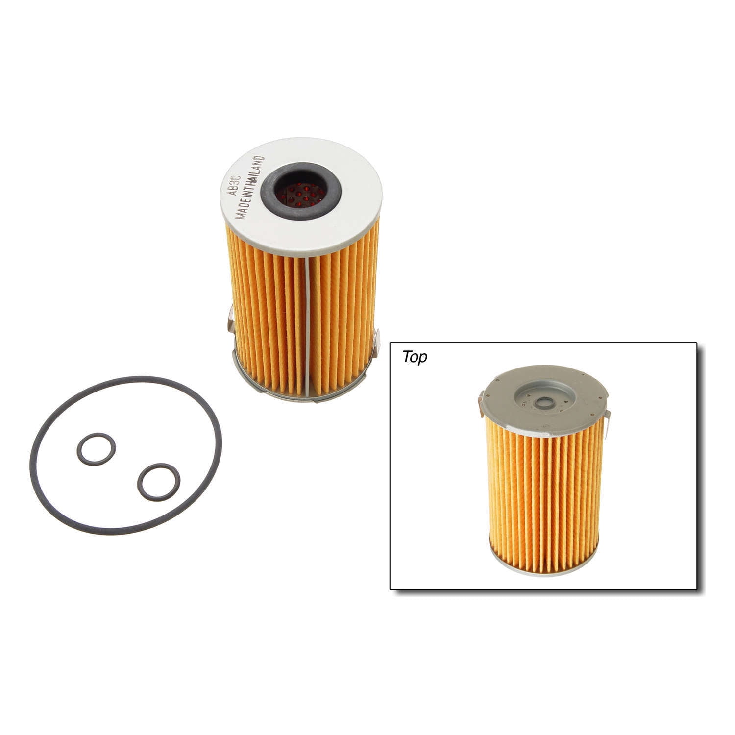 Full Engine Oil Filter Cartridge Kit with O-Rings for Contaminant ...