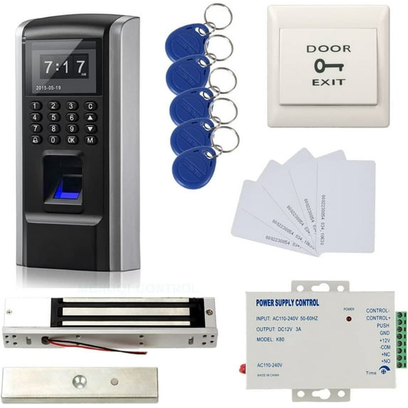 Full Kits Biometric Fingerprint RFID Password Access Control Systems ...