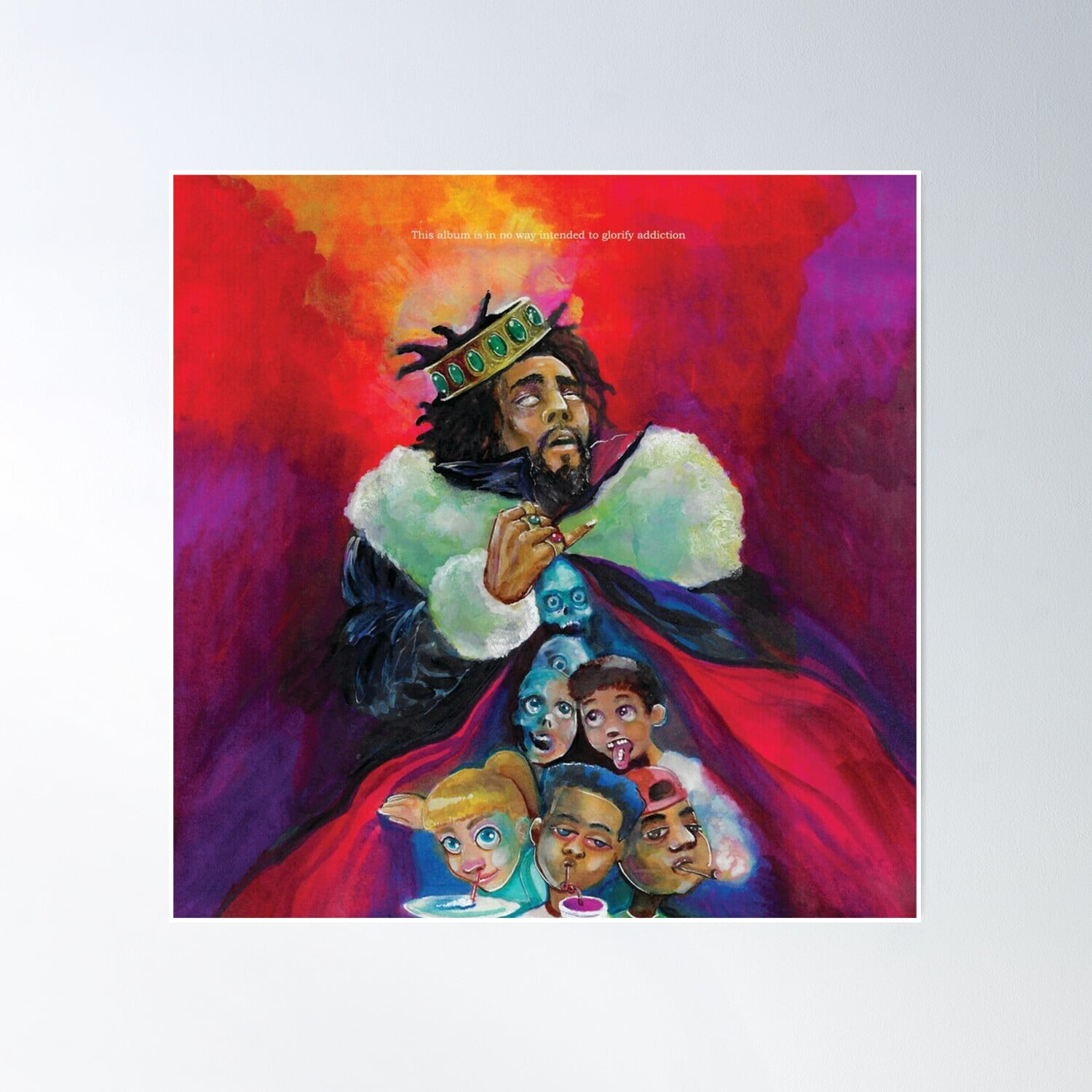 Full Kod Color Poster Wall Art, Modern Wall Decor, 12x18 UNFRAMED ...