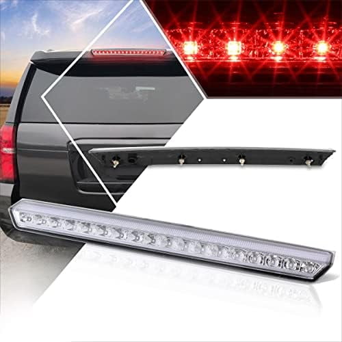 Full LED 3rd Third Brake Lights High Mount Stop Lamps Compatible with ...