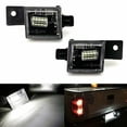 Full LED License Plate Lights Replacement for 2014-2022 Chevy Silverado ...