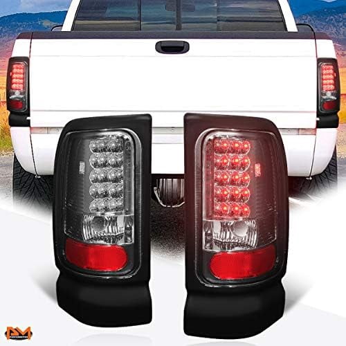 Full LED Tail Lights Brake Lamps Assembly Compatible with 94-02 Dodge ...