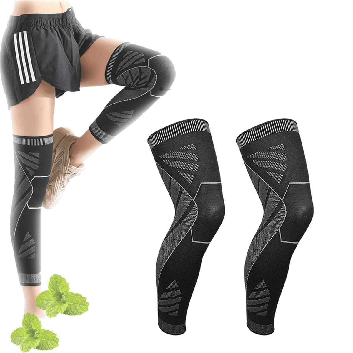 Full Leg Compression, Full Leg Compression Sleeve, Compression Sleeves ...