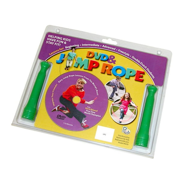 Full Length 8’ Jump Rope With Complete How To Instruction Video, Basic ...