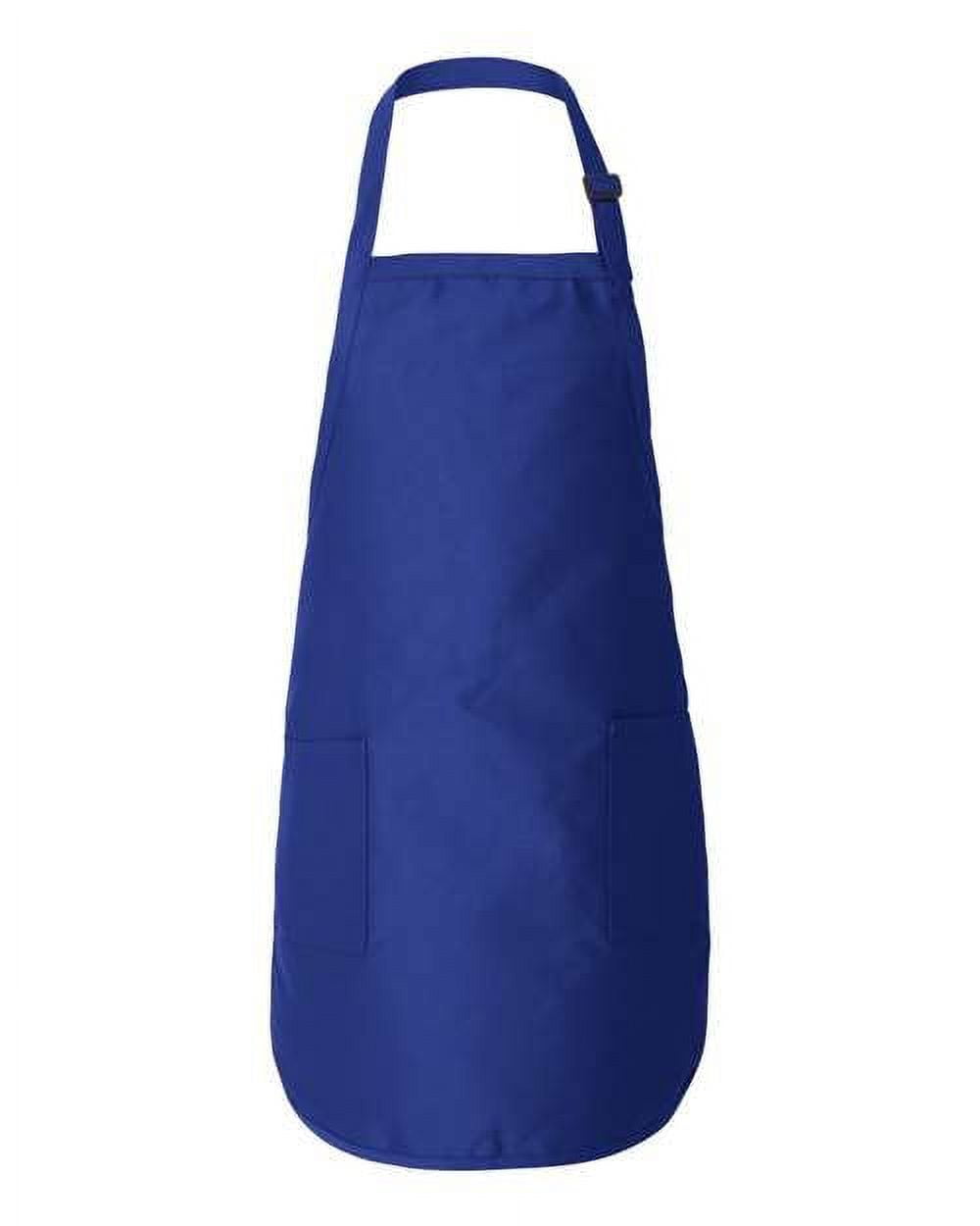 Full-Length Apron with Pockets | 55/45 Cotton/polyester Apron with ...