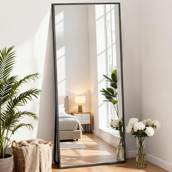 Full Length Mirror 59"x16" Full Body Floor Mirror for Bedroom or ...
