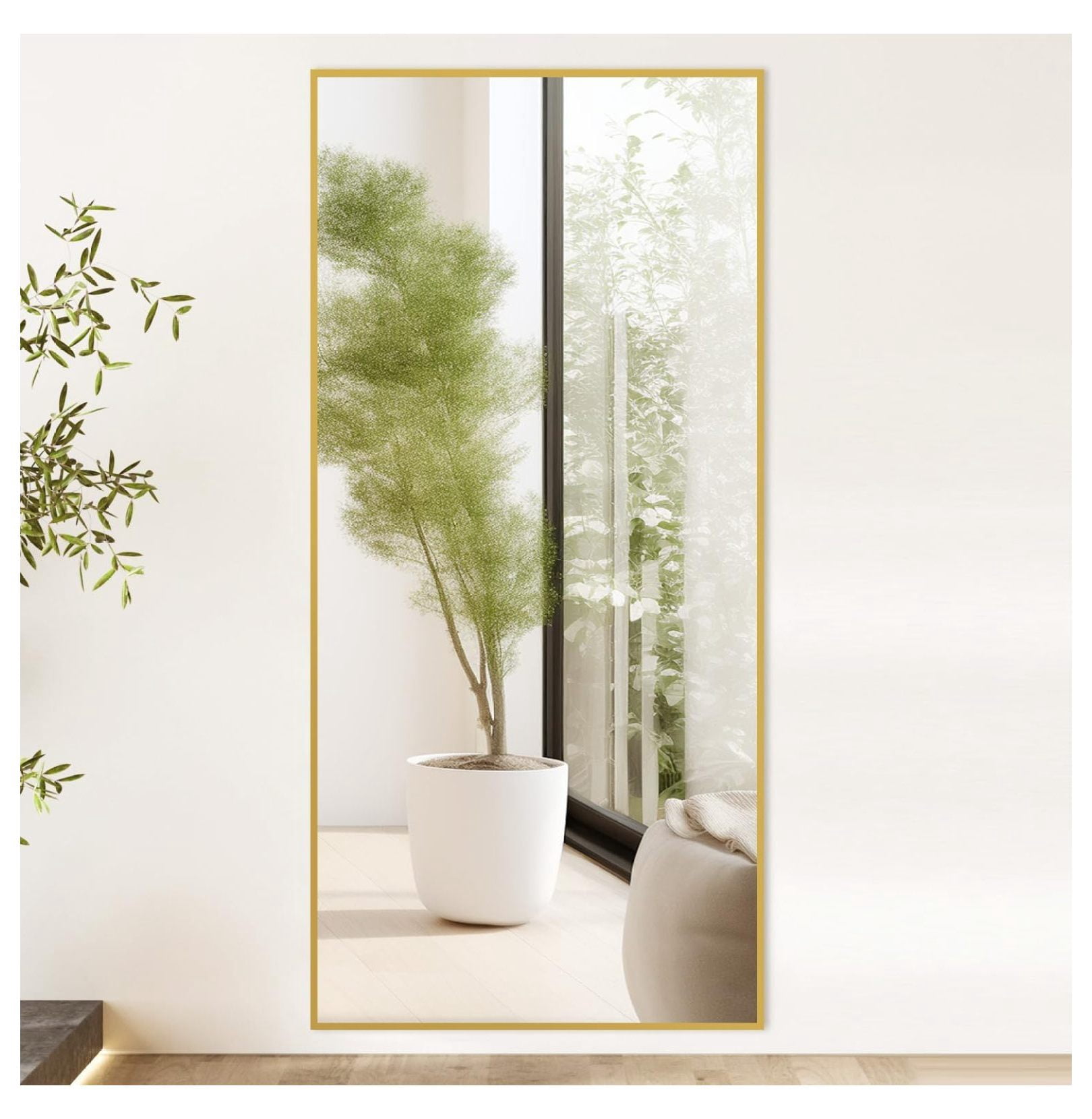 Full Length Mirror 64"" x21, Standing Wall Mirror Leaning or Hanging ...