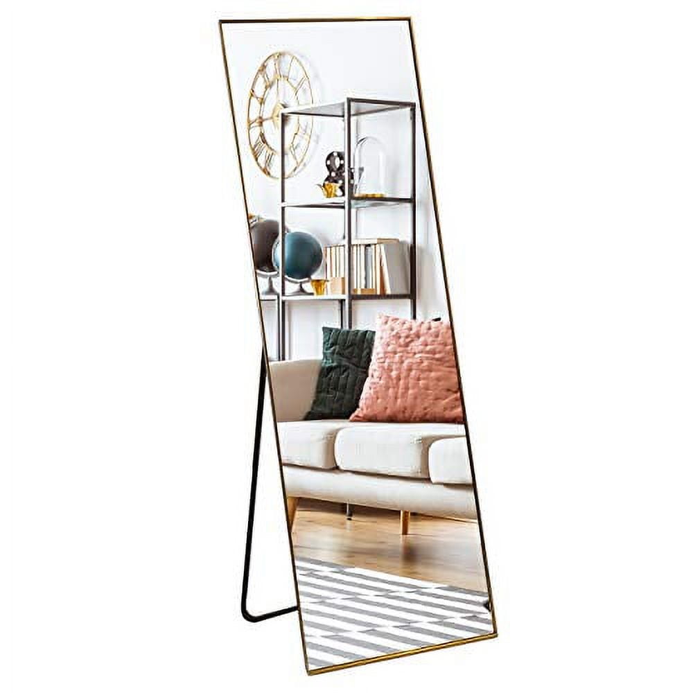 Full Length Mirror - Floor Standing or Wall Hanging - Tall Full Body ...