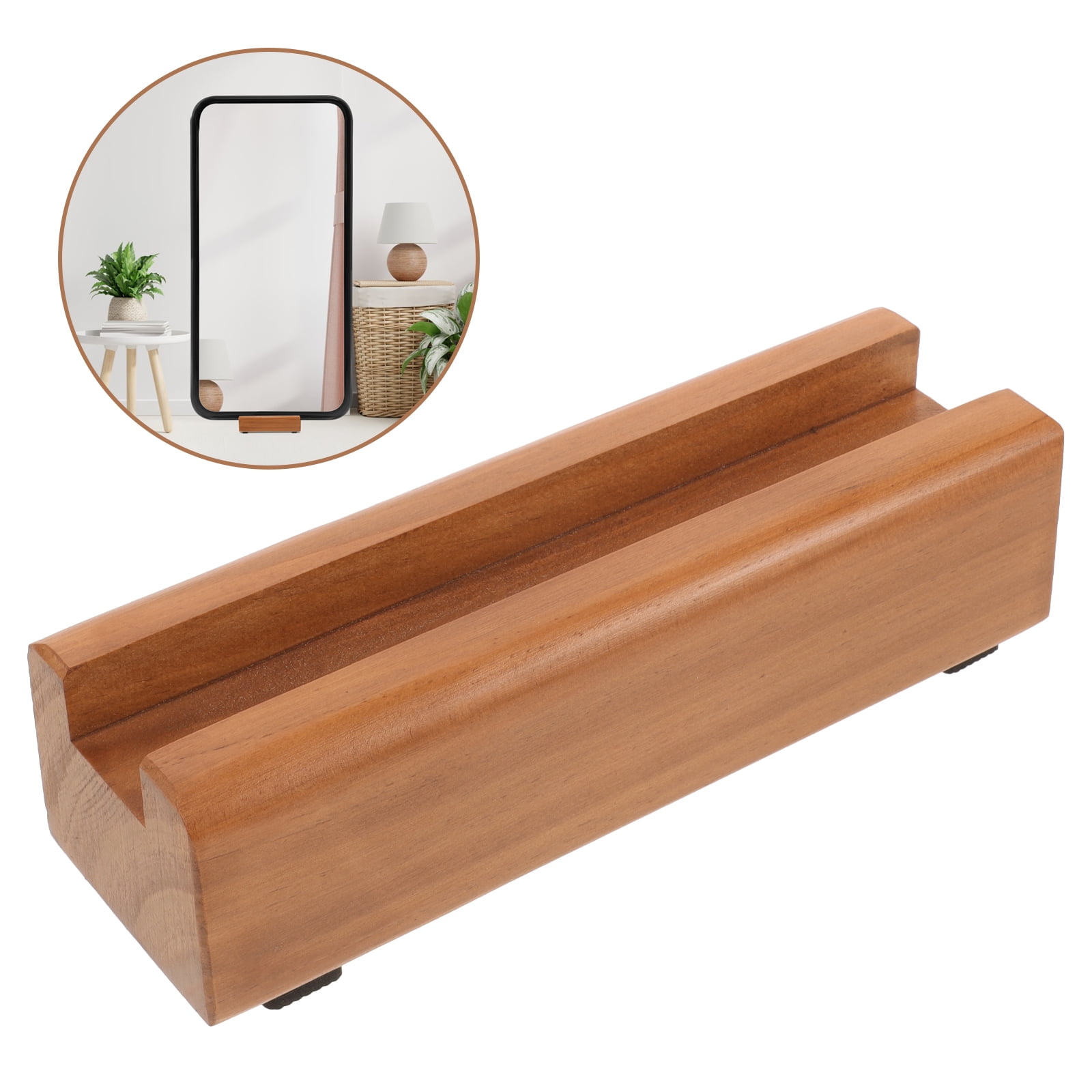 Full Length Mirror Stand Floor Mirror Stand Support Wooden Support Base ...