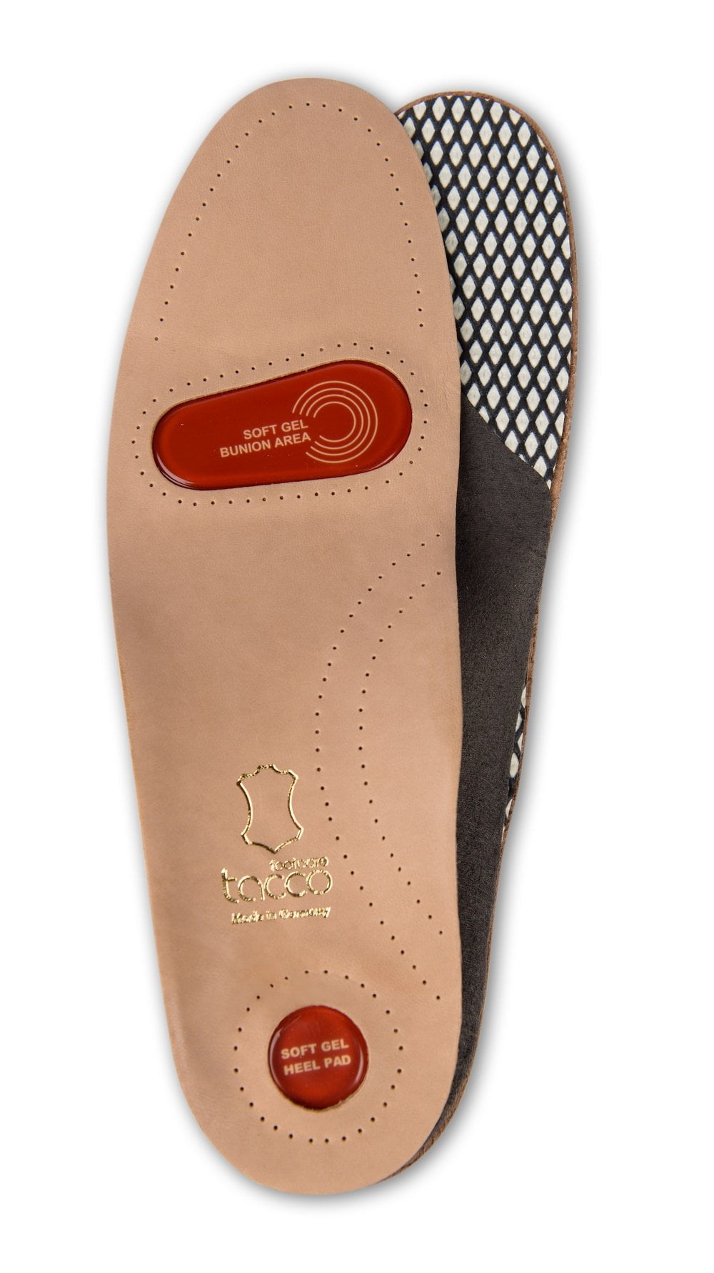 Full Length Orthotic Shoe Insoles Inserts Leather Arch Support, Tacco ...