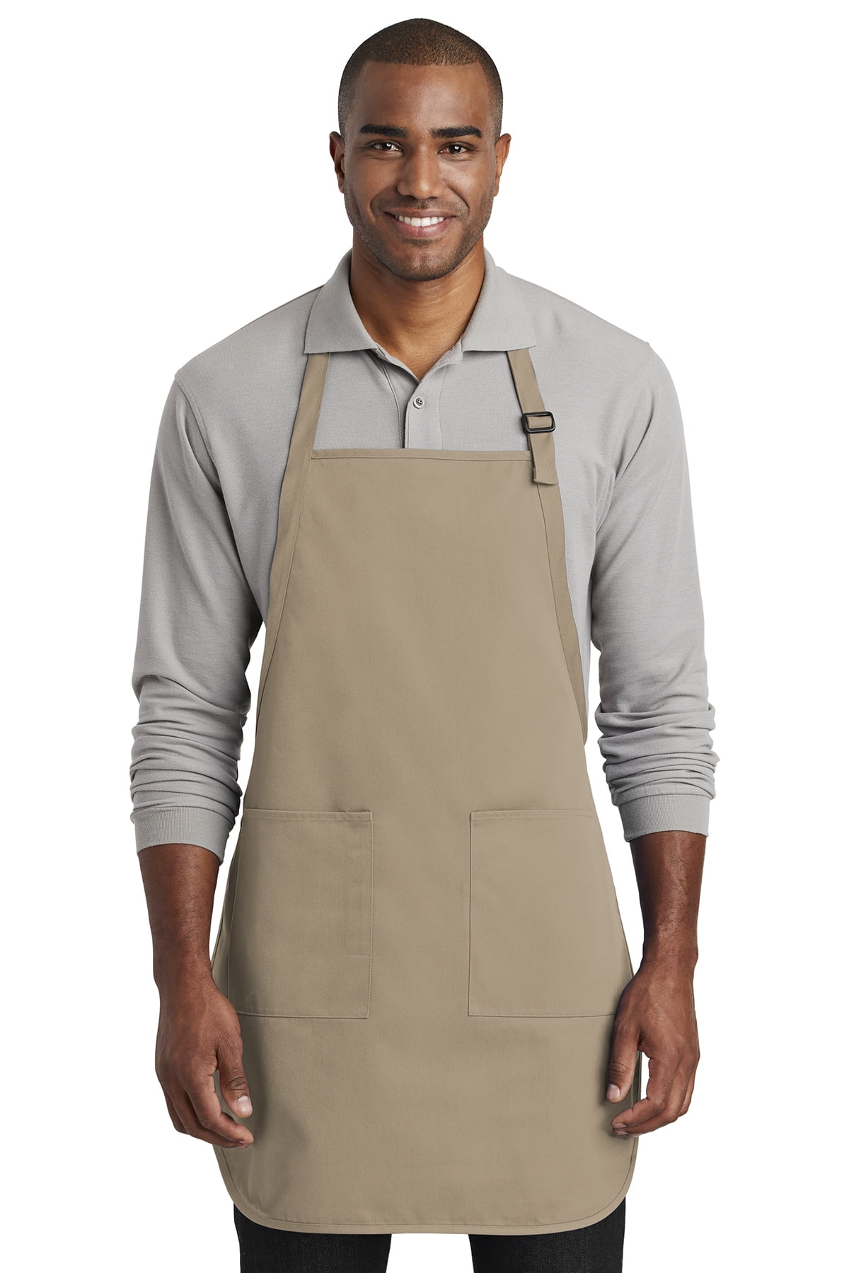 Full-Length Two-Pocket Bib Apron. A600 - Walmart.com