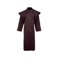 Full Length Western Waterproof Oilskin Duster (Brown, Large) - Walmart.com