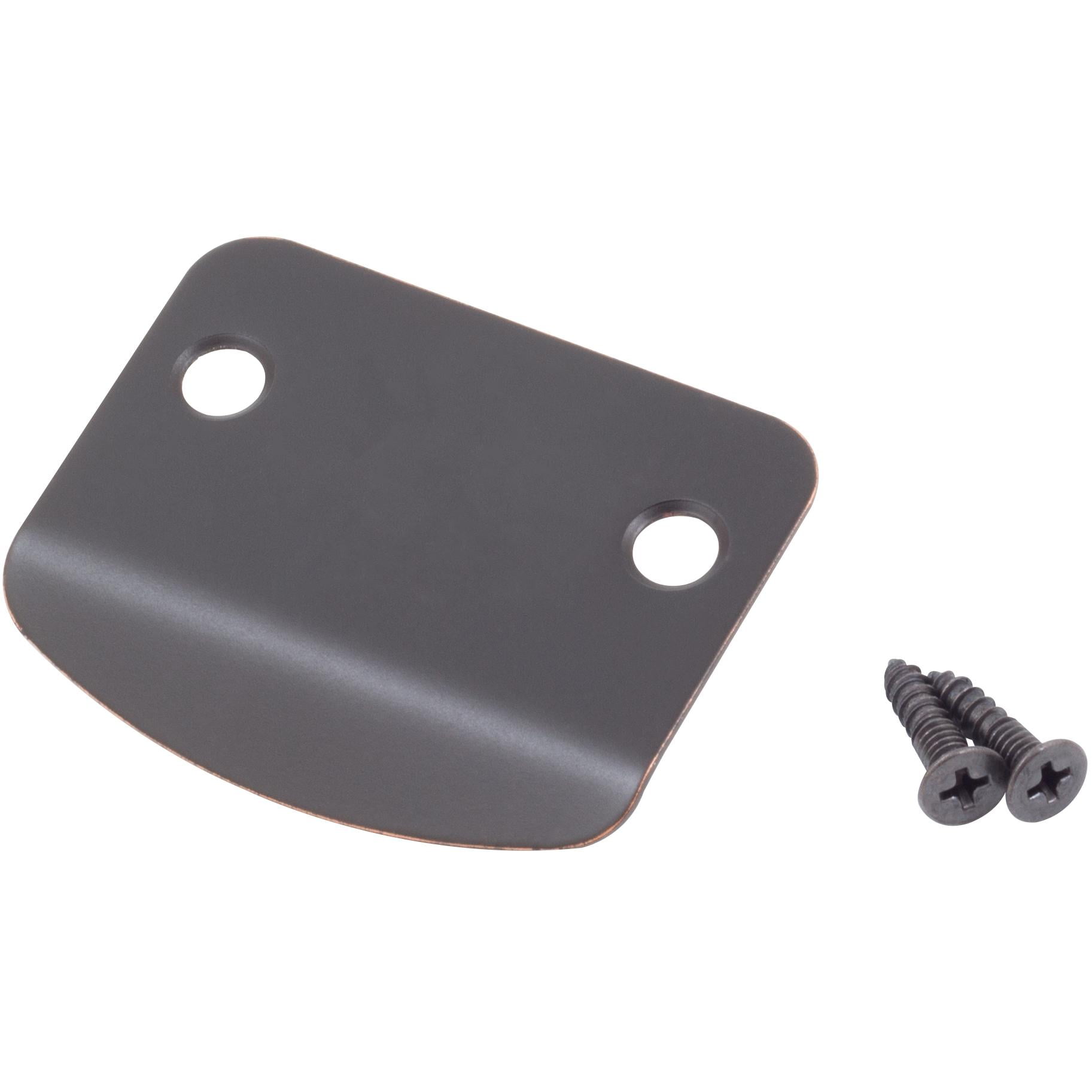 Full Lip Round Corner Blank Strike Plate, 2-1/4 Inches, 1-5/8" Center ...