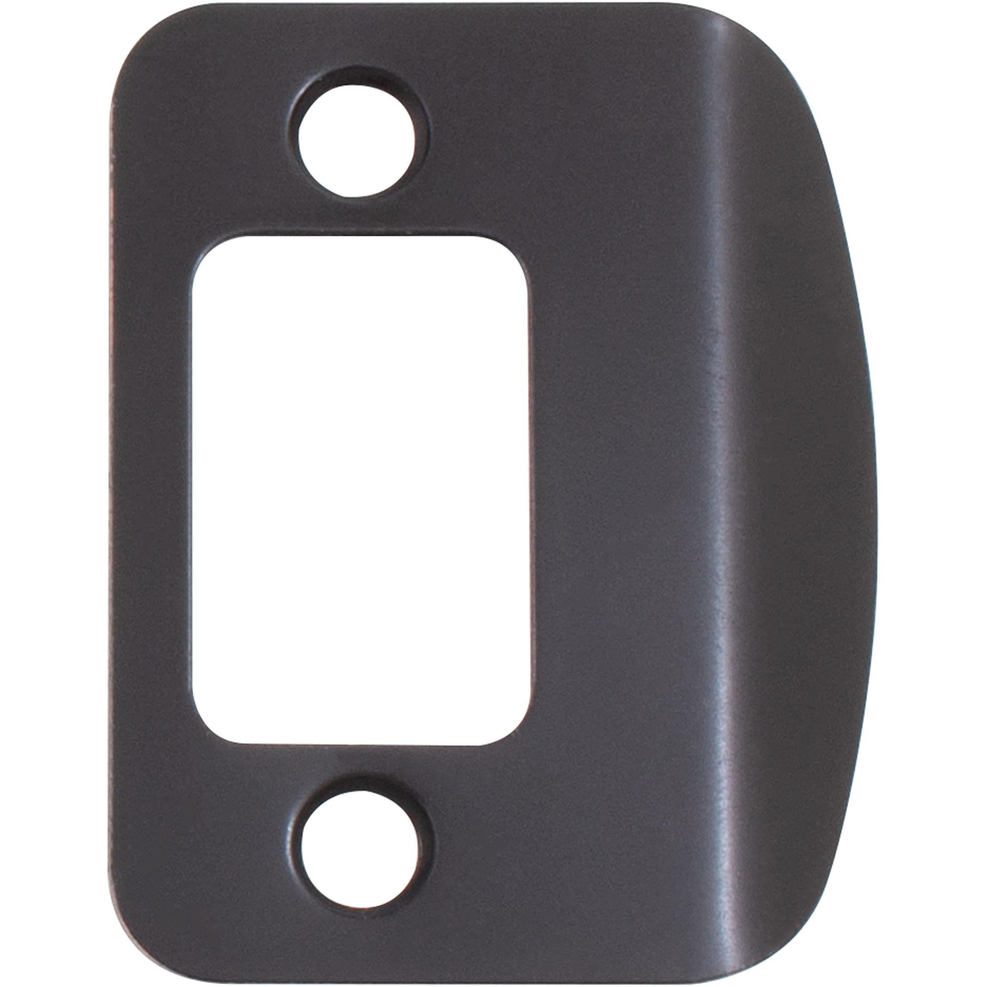 Stone Harbor Hardware Full Lip Round Corner Deadbolt Strike Plate, 2-1/ ...