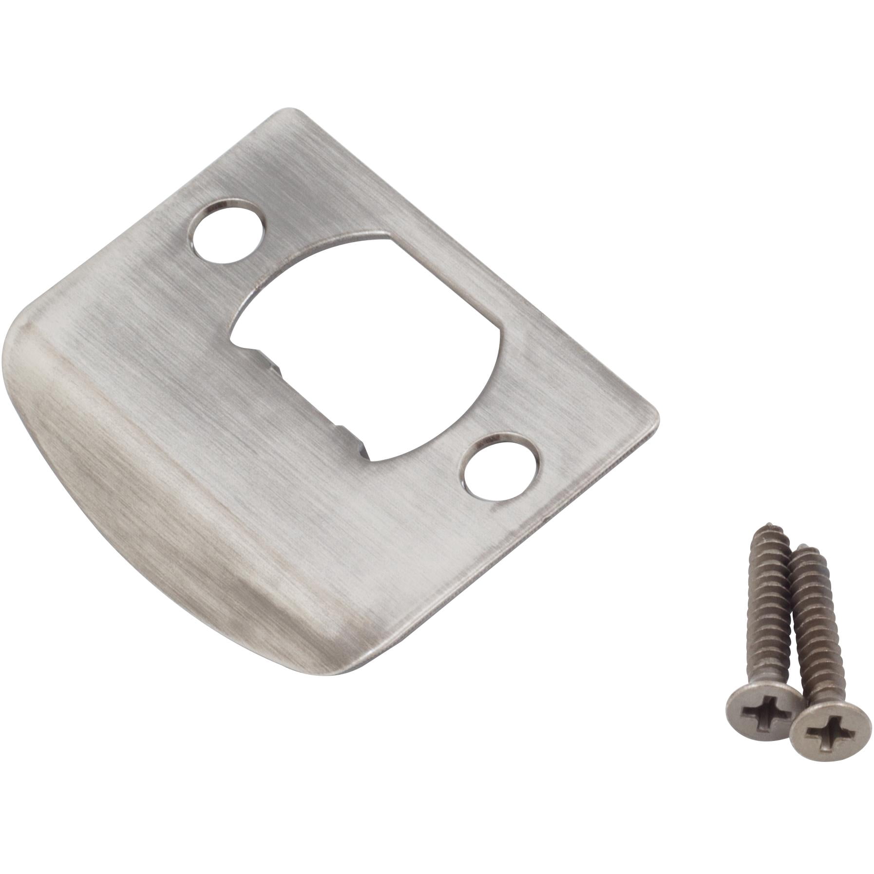 Full Lip Square Corner Strike Plate, 2-1/4 Inches, 1-5/8" Center-to ...