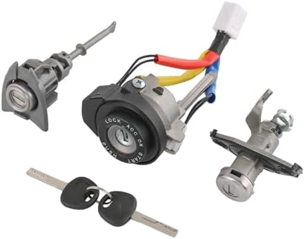 Full Lock Cylinder Set Key Ignition Start Barrel Compatible with 2009 ...