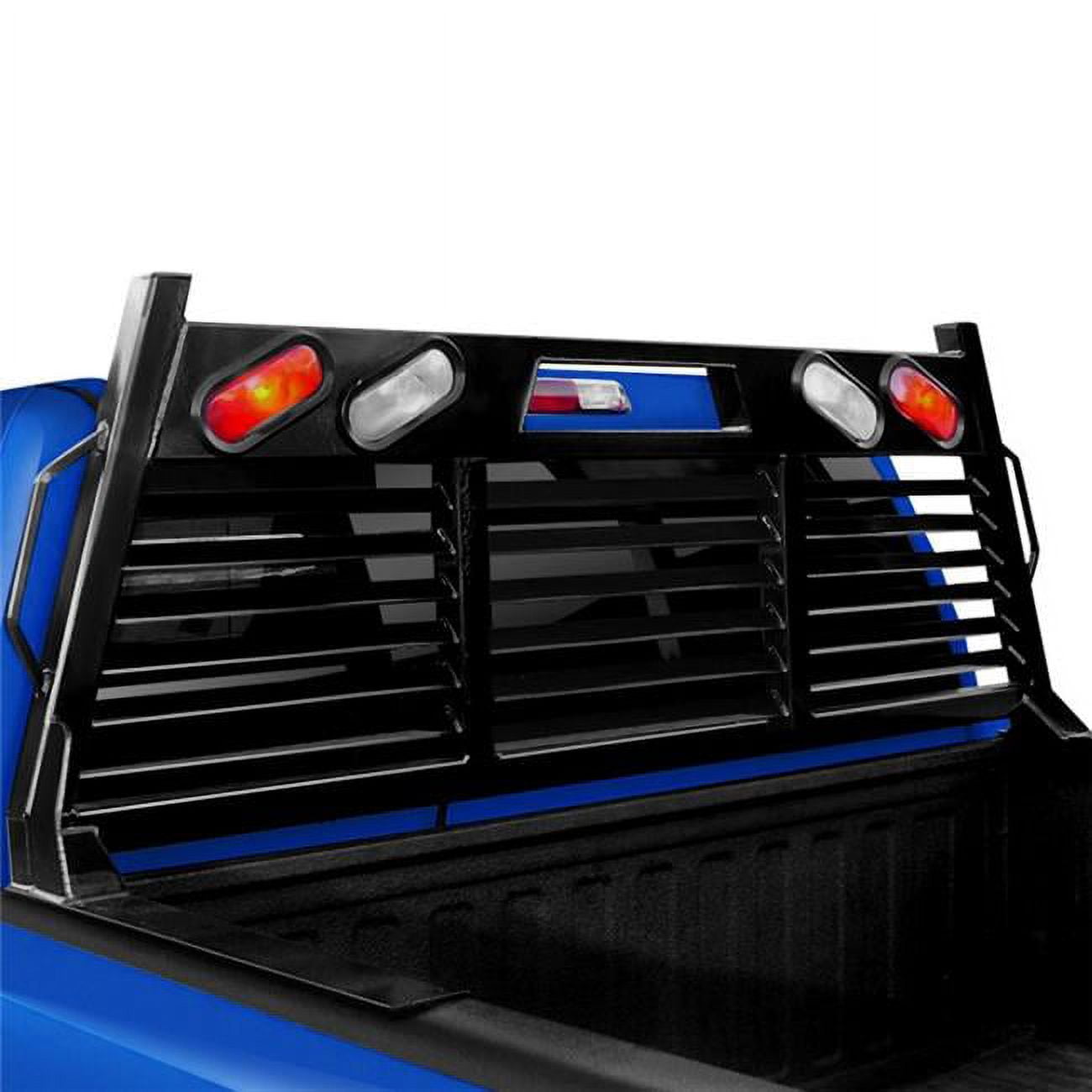 Full Louvered Headache Rack for 2017 Ford F250 & 350 - Walmart.com