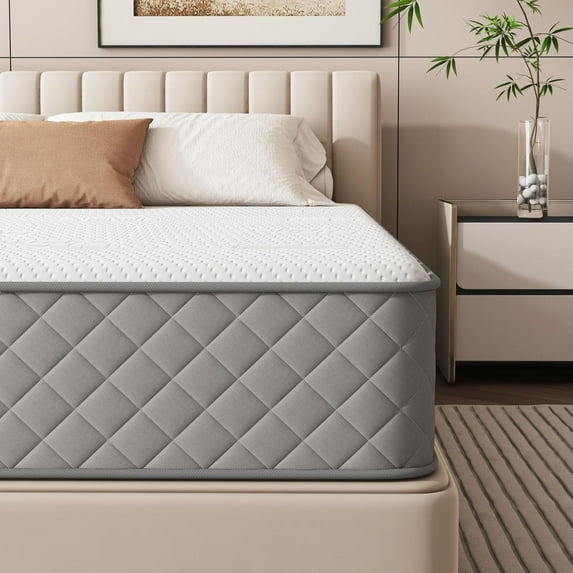 Full Mattress, 10 Inch Hybrid Double Mattress with Cooling Gel Memory ...