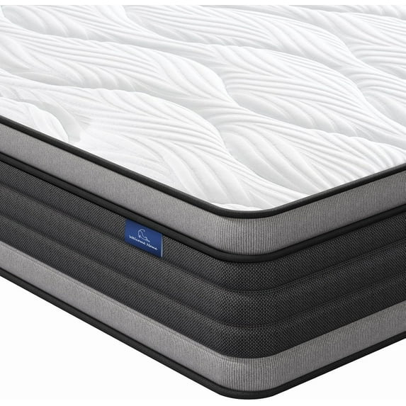 Full Mattress, 10 Inch Hybrid Full Size Mattress with Memory and ...
