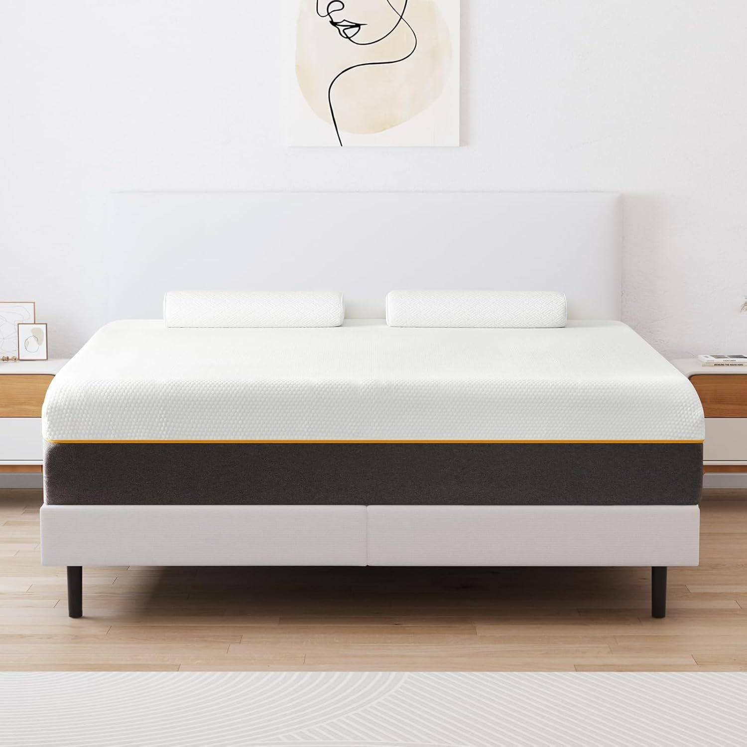 Full Mattress, 10 inch Gel Memory Foam Mattress in a Box, CertiPUR-US ...