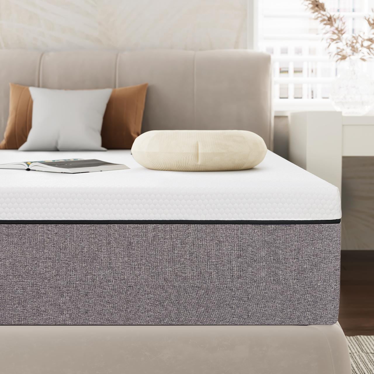 Full Size Mattress, Coolvie 10 inch Hybrid Full Mattress in a Box ...