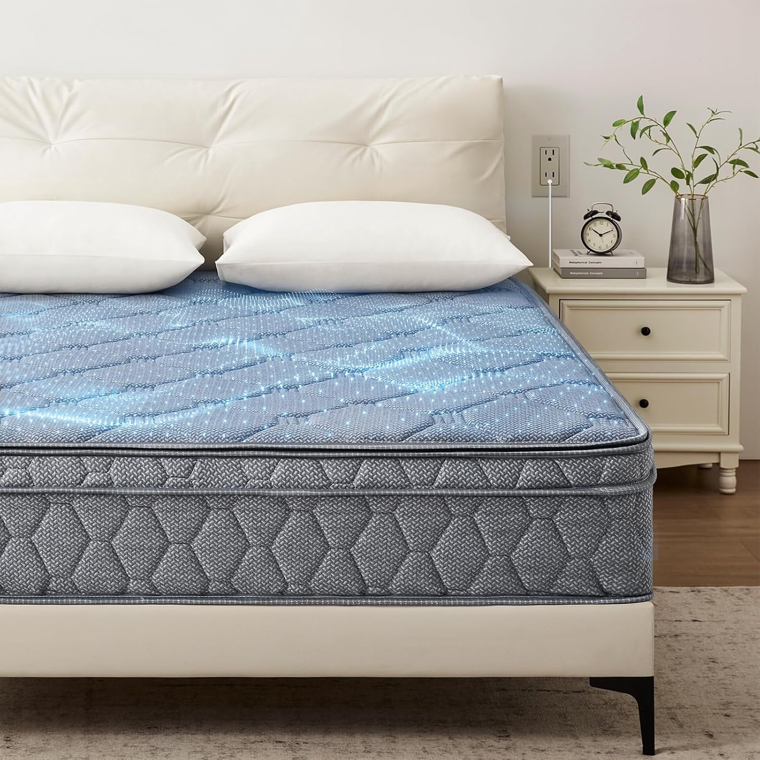 Full Mattress 12 Inch Full Size Hybrid Mattress - Memory Foam ...