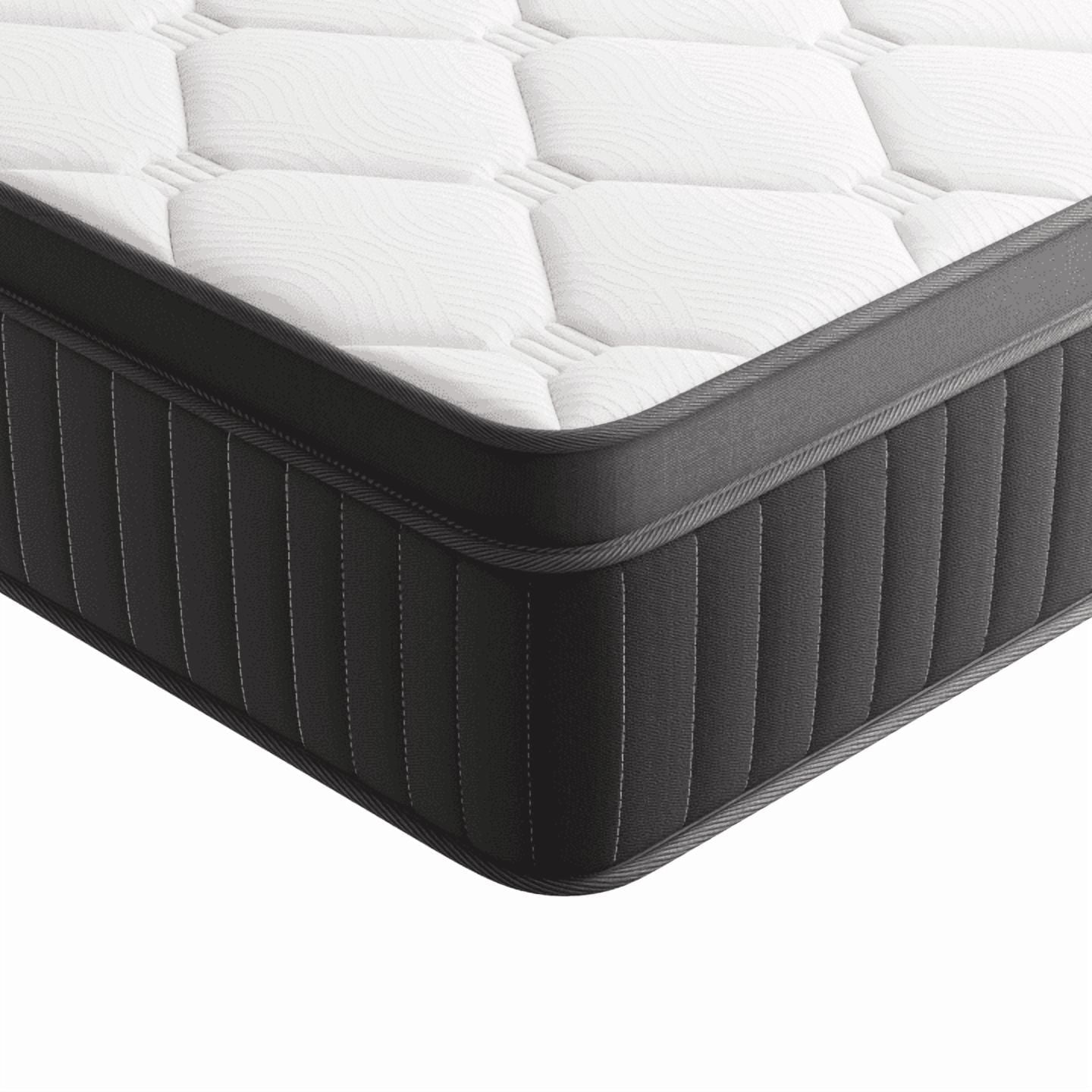 TXO 12 Inch Hybrid Mattress, Gel Memory Foam & Pocket Coils, Medium ...