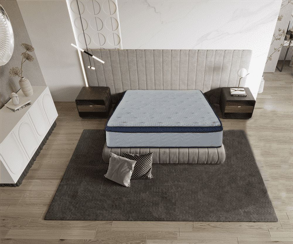 Full Mattress, 12" Memory Foam Hybrid Mattress with CertiPUR-US ...