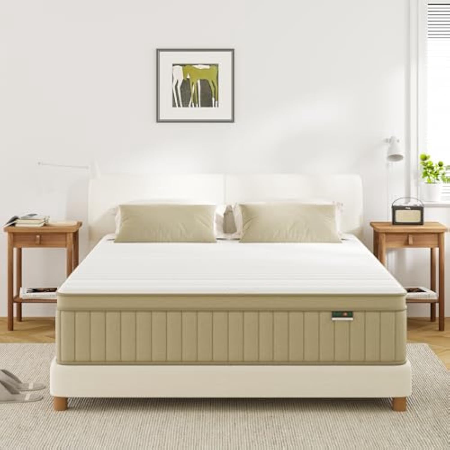 Full Mattress Firm, PurrJoys14 Inch Full Size Mattress in a Box,Hybrid ...