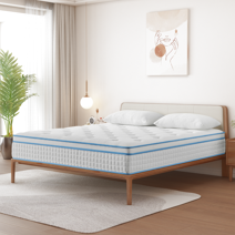 Inofia Twin XL Mattress, 12" Hybrid Innerspring Single Mattress in a ...