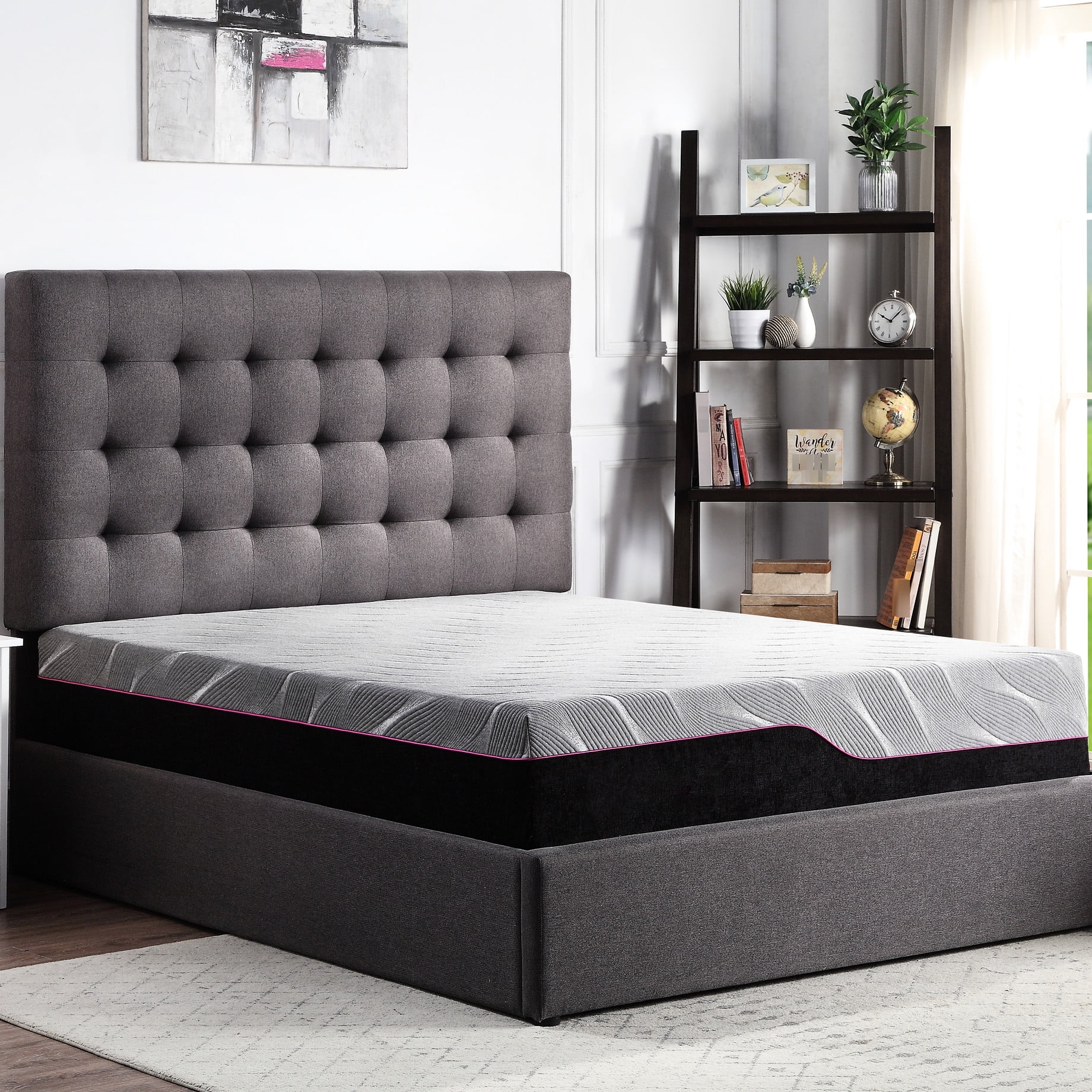 Full Mattress With Breathable Cover - Cool And Dry Sleeping Surface ...
