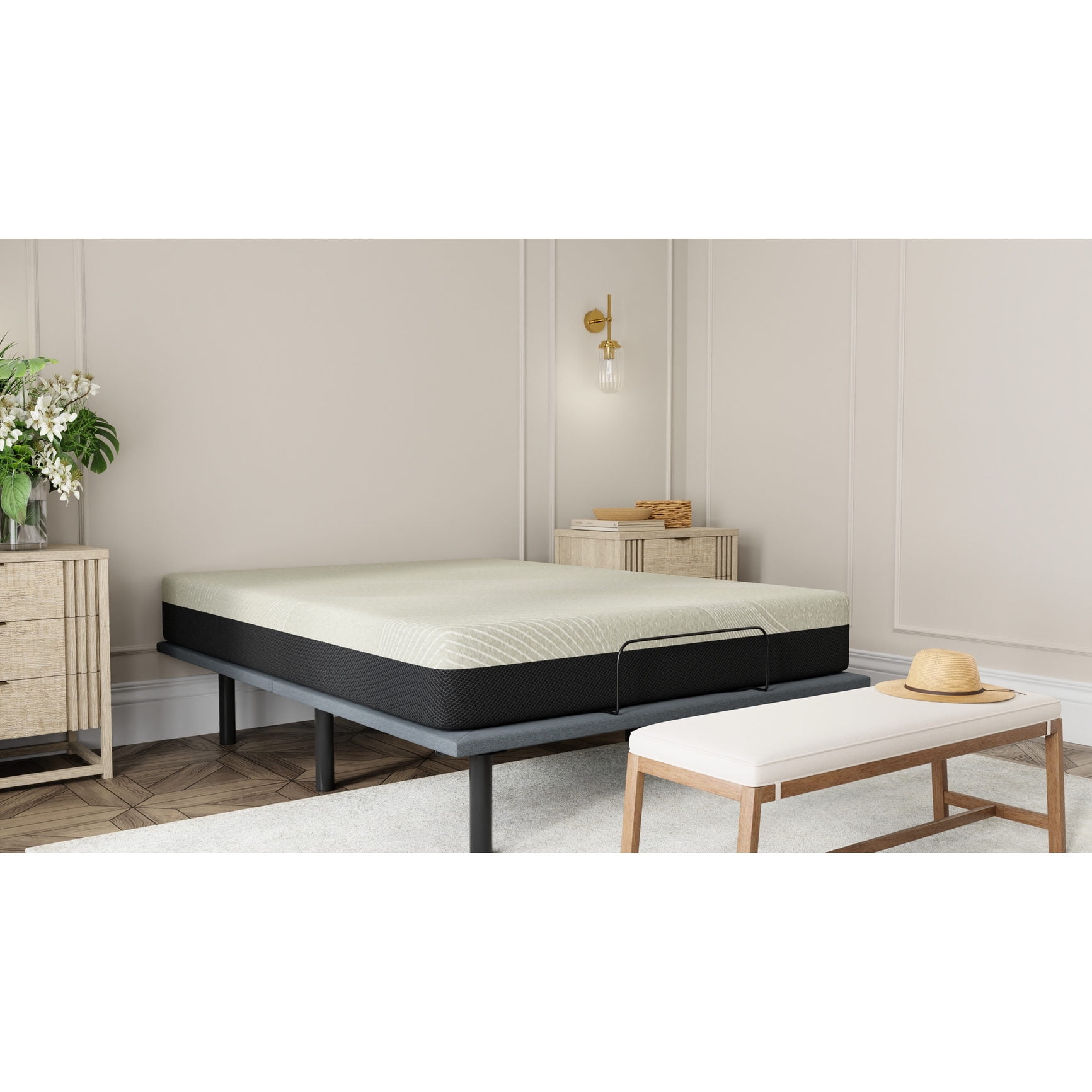 Full Mattress with Breathable Design - Low Transfer Motion - In Bedroom ...