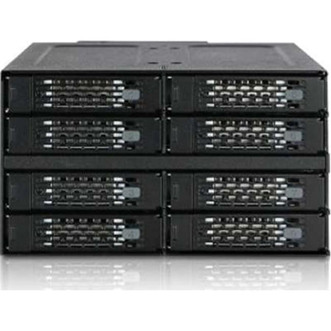 Full Metal 8X2.5 SATA SSD Hard Disk Drive Mobile Rack - Walmart.com