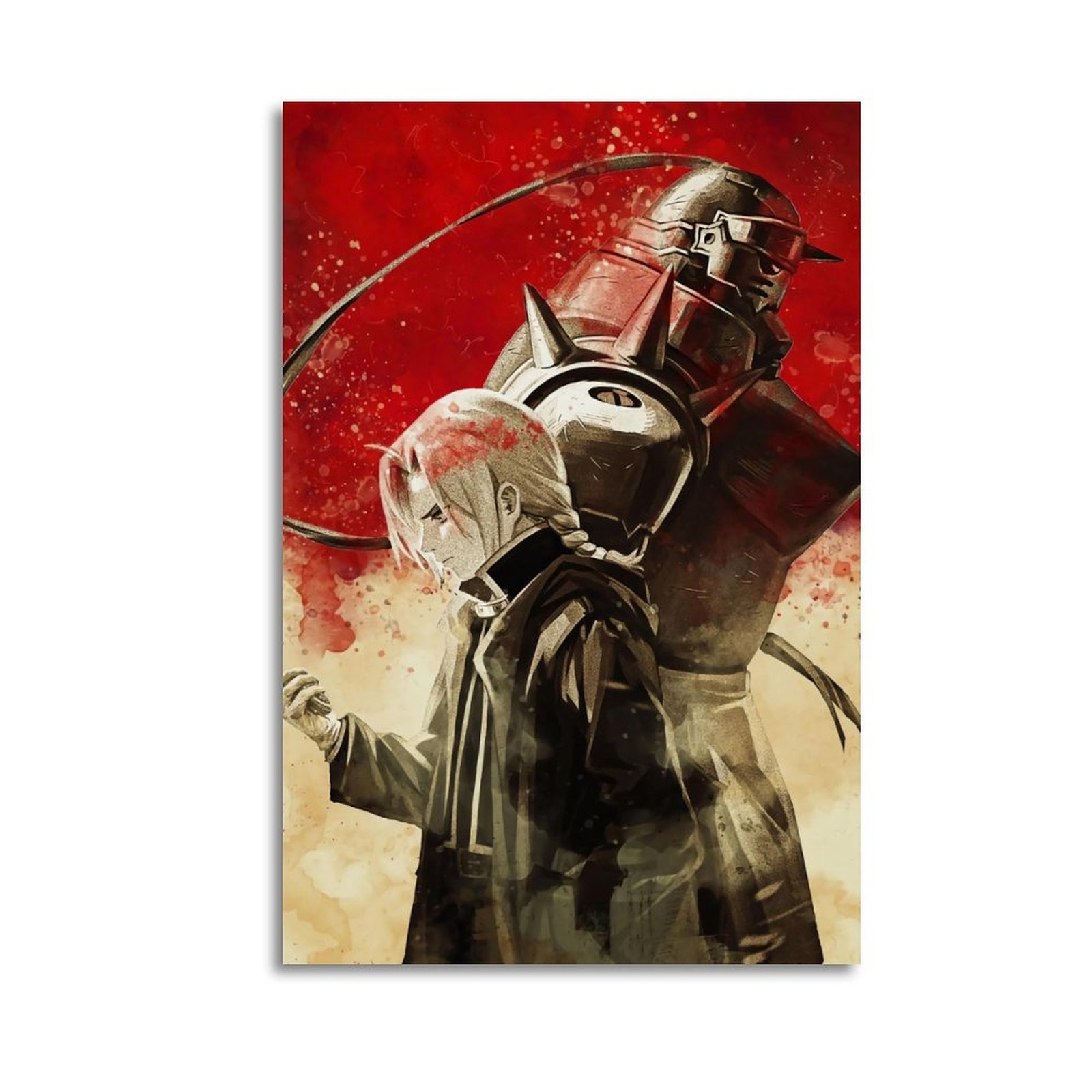 Full Metal Alchemist Canvas Wall Art Posters for Bedroom Living Room ...