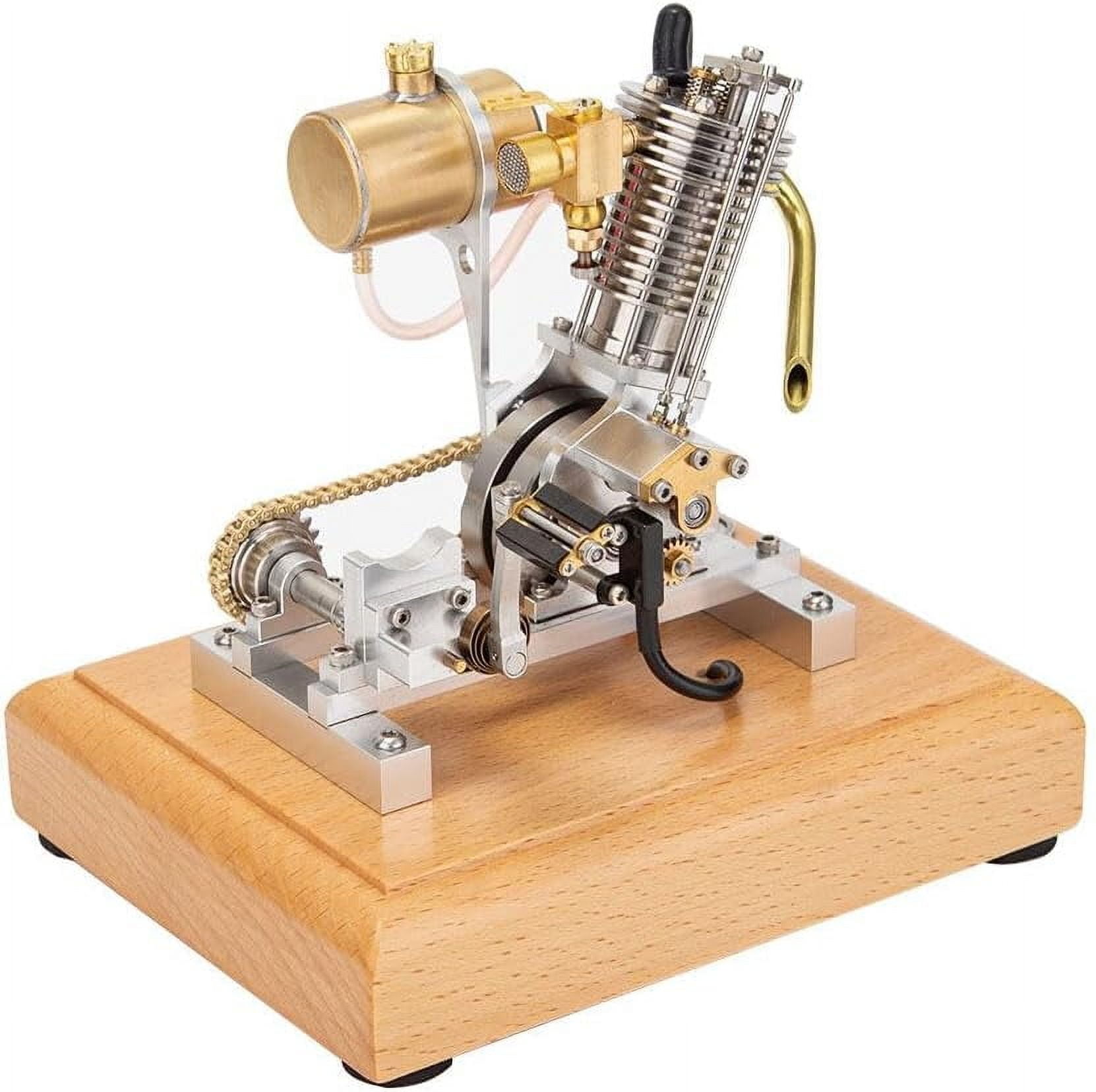 Full Metal Engine Model Kit That Works, Mini Hoglet Single-Cylinder ...