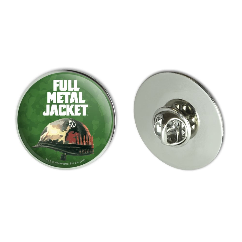 Full Metal Jacket Born to Kill Metal 1.1" Tie Tack Hat Lapel Pin ...