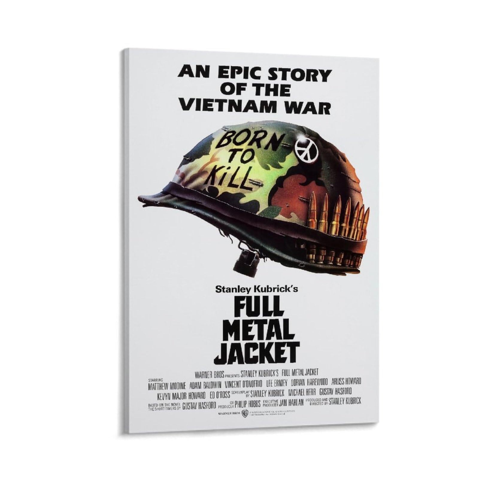 Full Metal Jacket Movie Poster 1 Print Photo Art Painting Canvas Poster ...