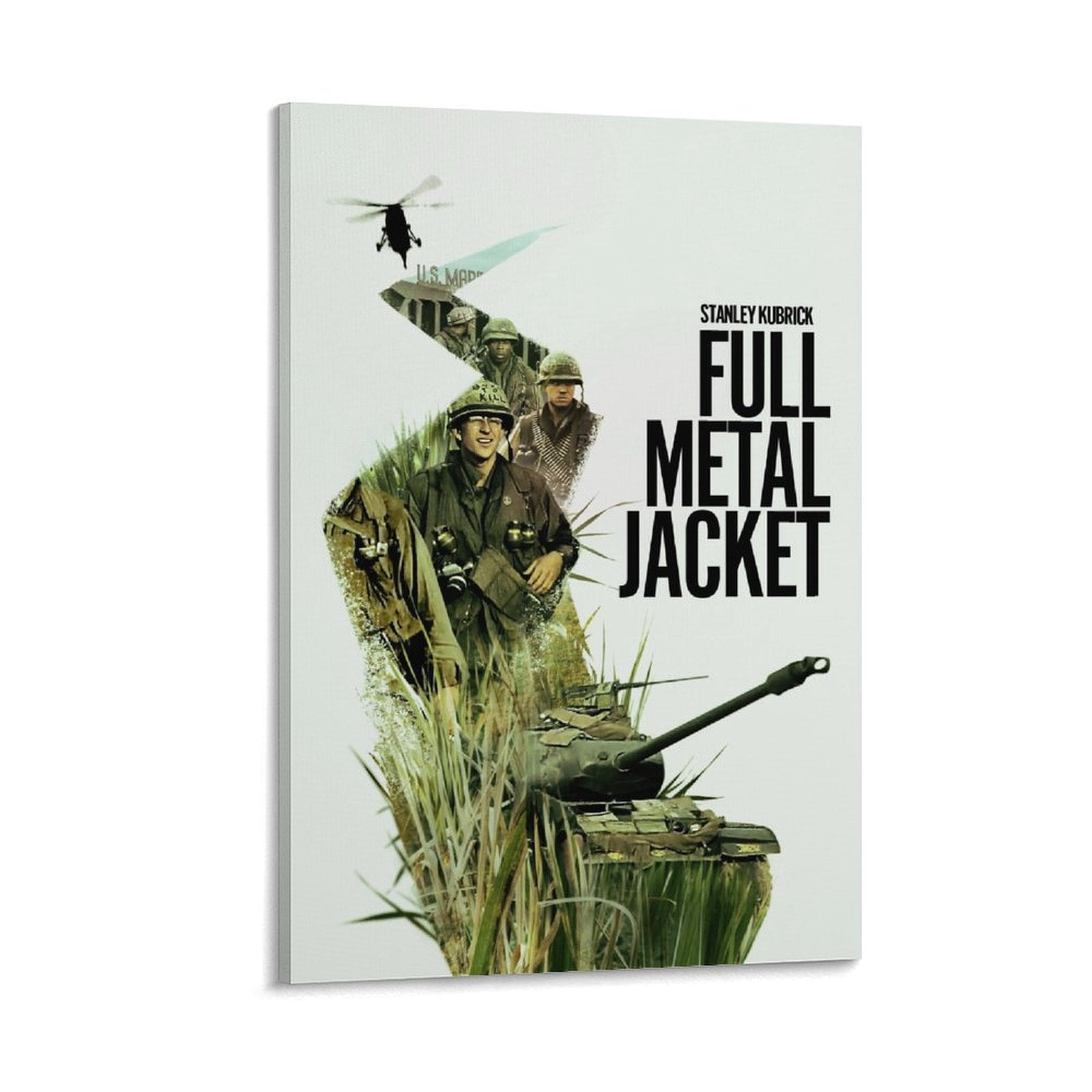 Full Metal Jacket Movie Poster 4 Artworks Picture Print Poster Wall Art ...
