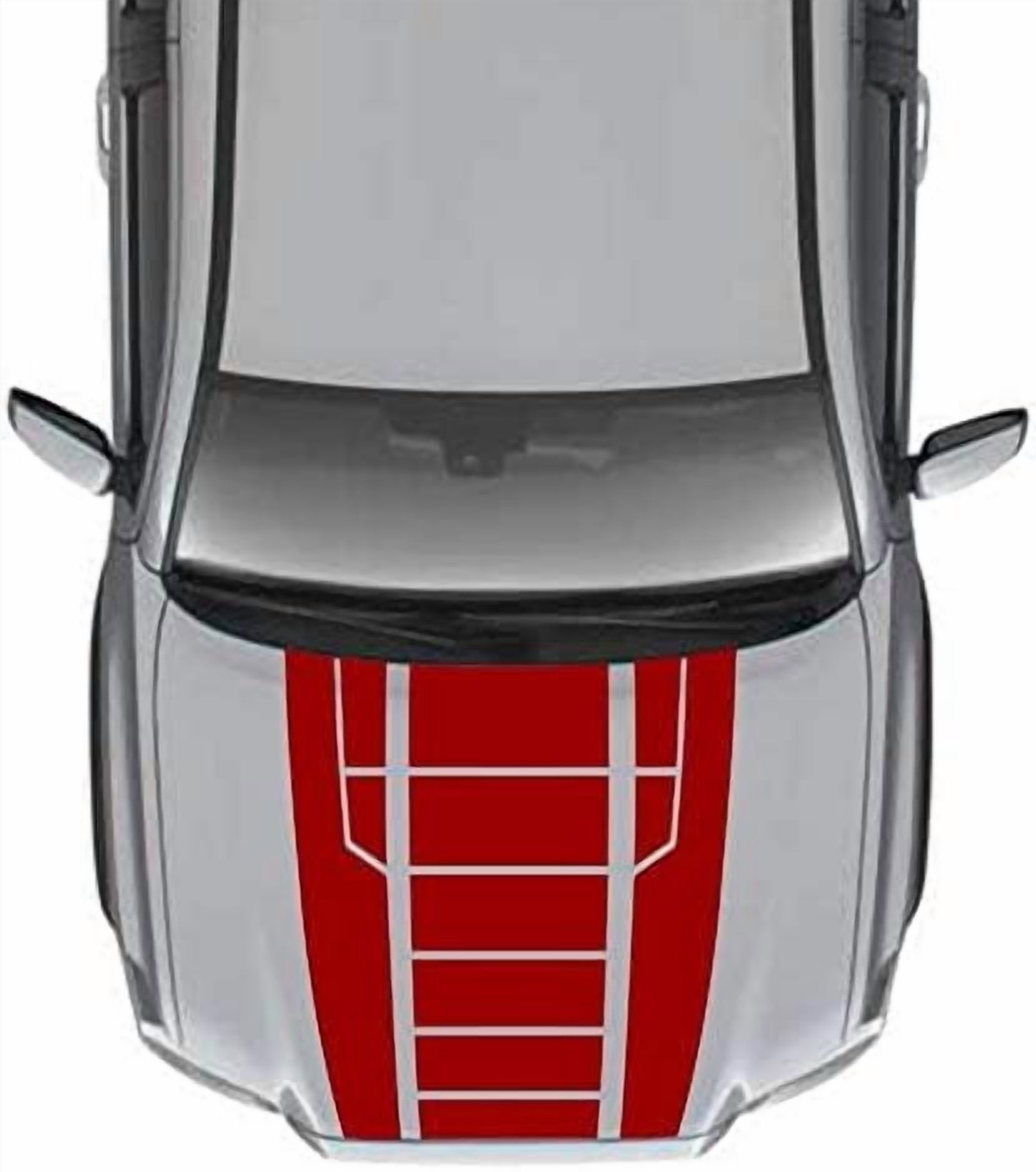 Full Middle Hood Decal Sticker Vinyl Compatible with Toyota Tacoma 2016 ...