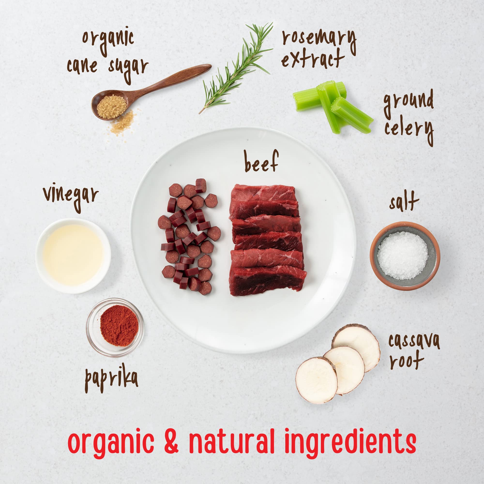 Full Moon AllUMRT Natural Human Grade Dog Treats, Essential Beef Savory ...