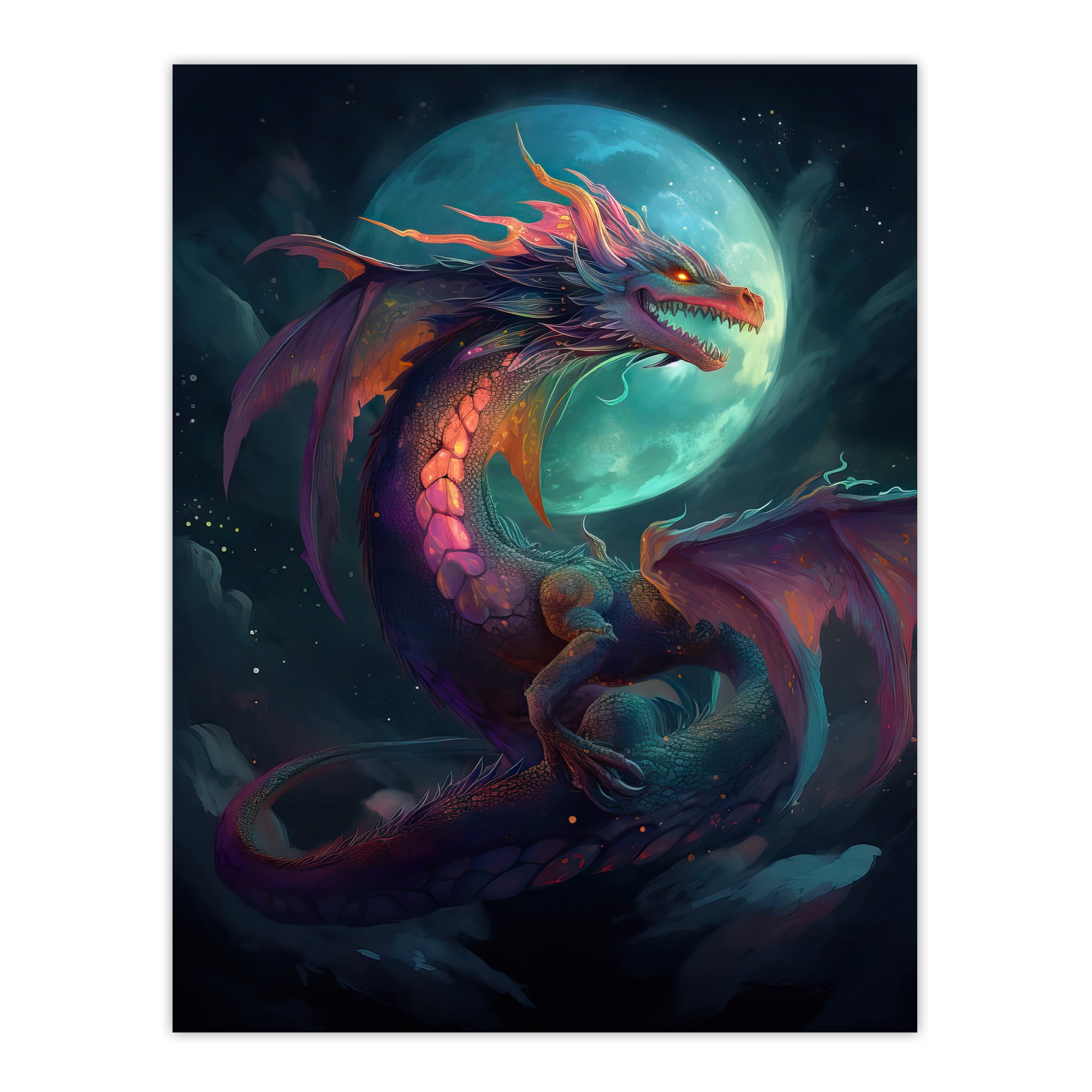 Baby Purple Chinese Dragon
