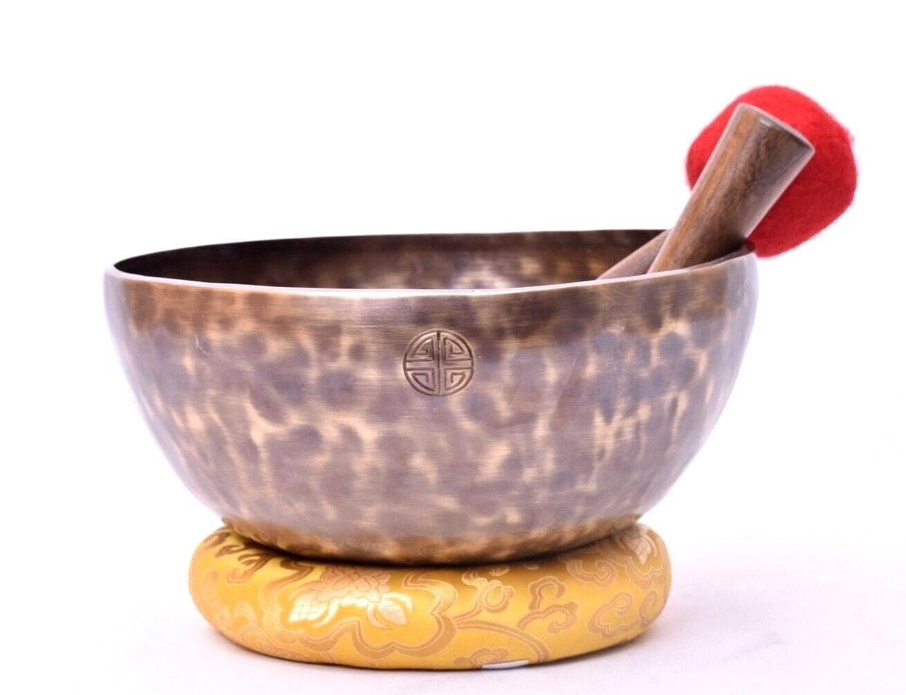Full Moon Hammered Tibetan Tuned Singing Bowl for Body Healing ...
