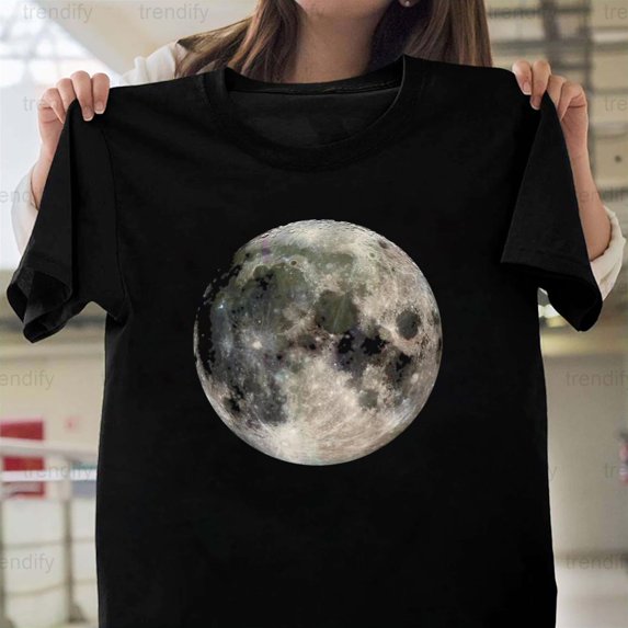 Full Moon Phase Space Love Photography And Astronomy Themed, H5804 T ...