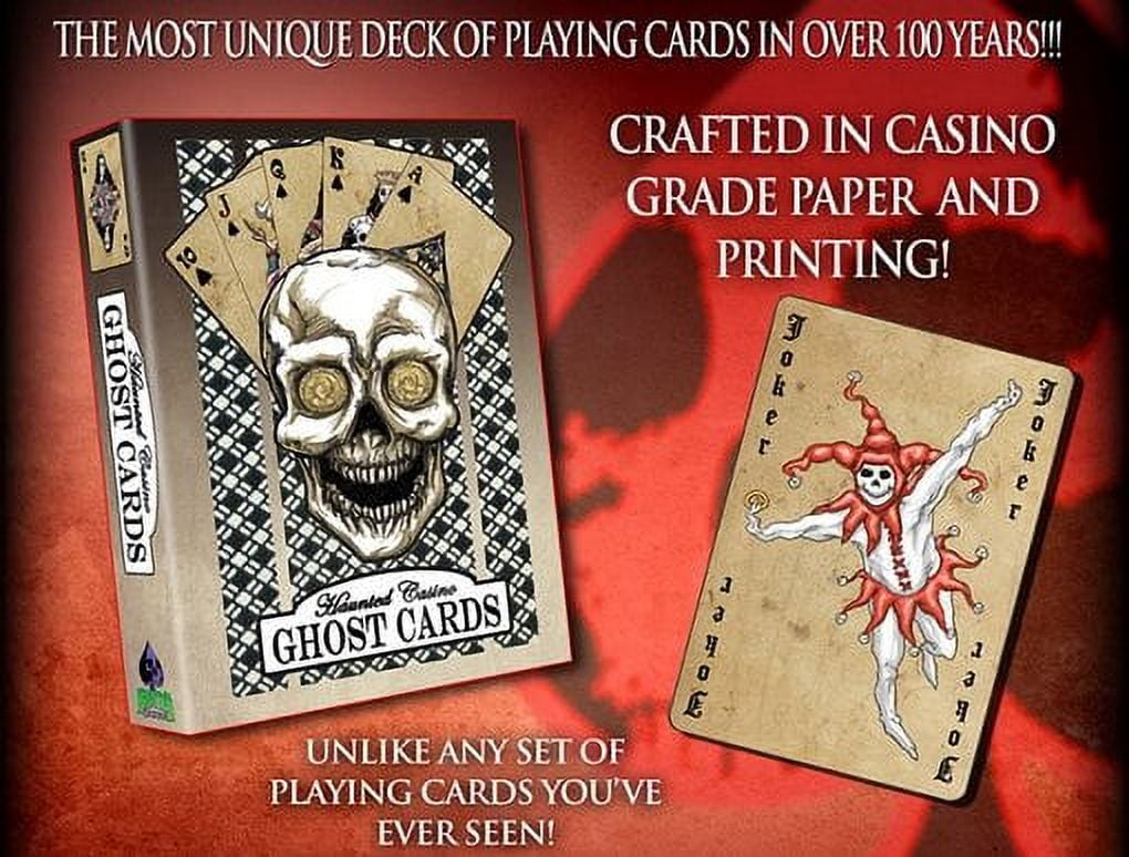 Full Moon Pictures: Haunted Casino: Ghost Cards - Walmart.com