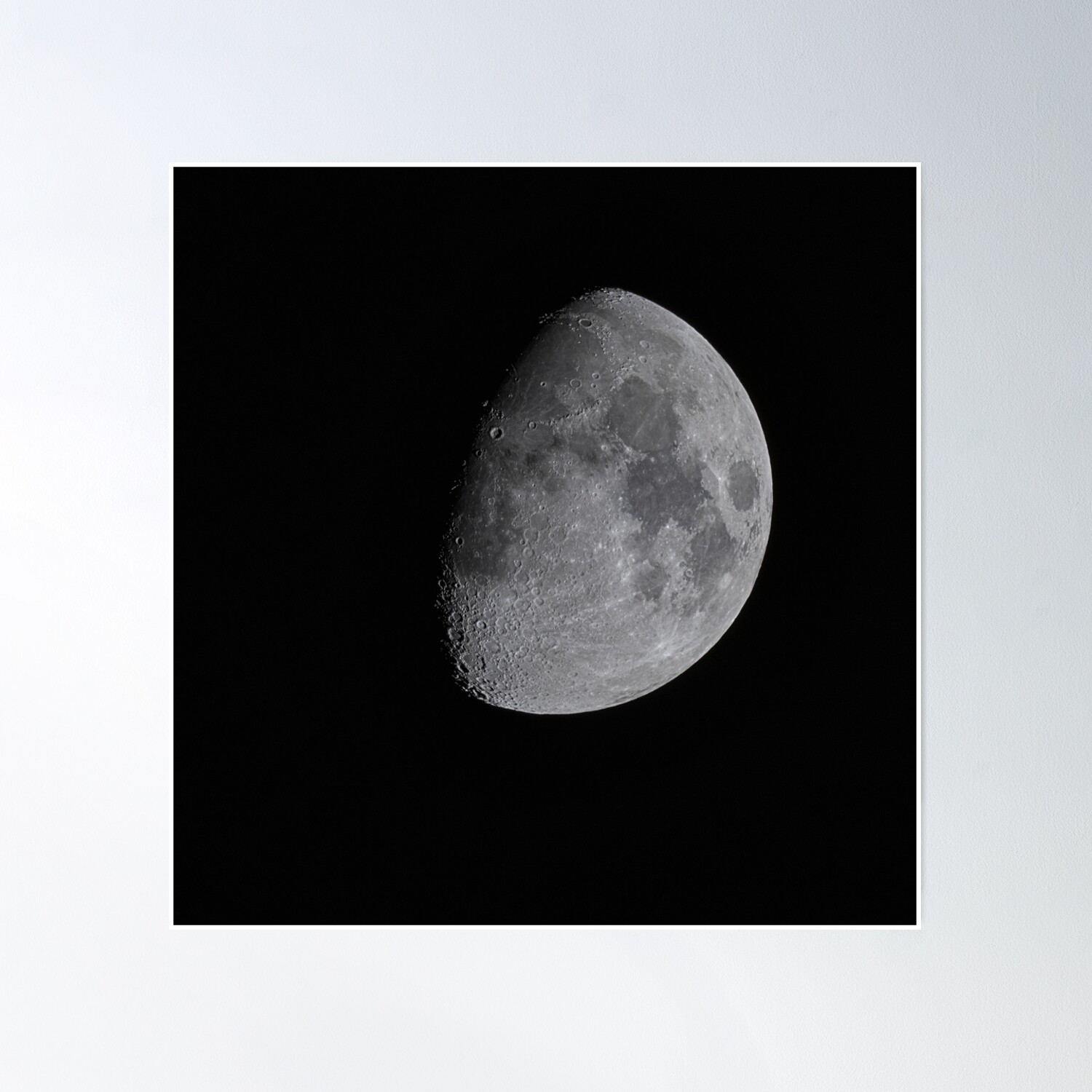 Full Moon Power Poster Wall Art, Modern Wall Decor, 16x16 UNFRAMED ...