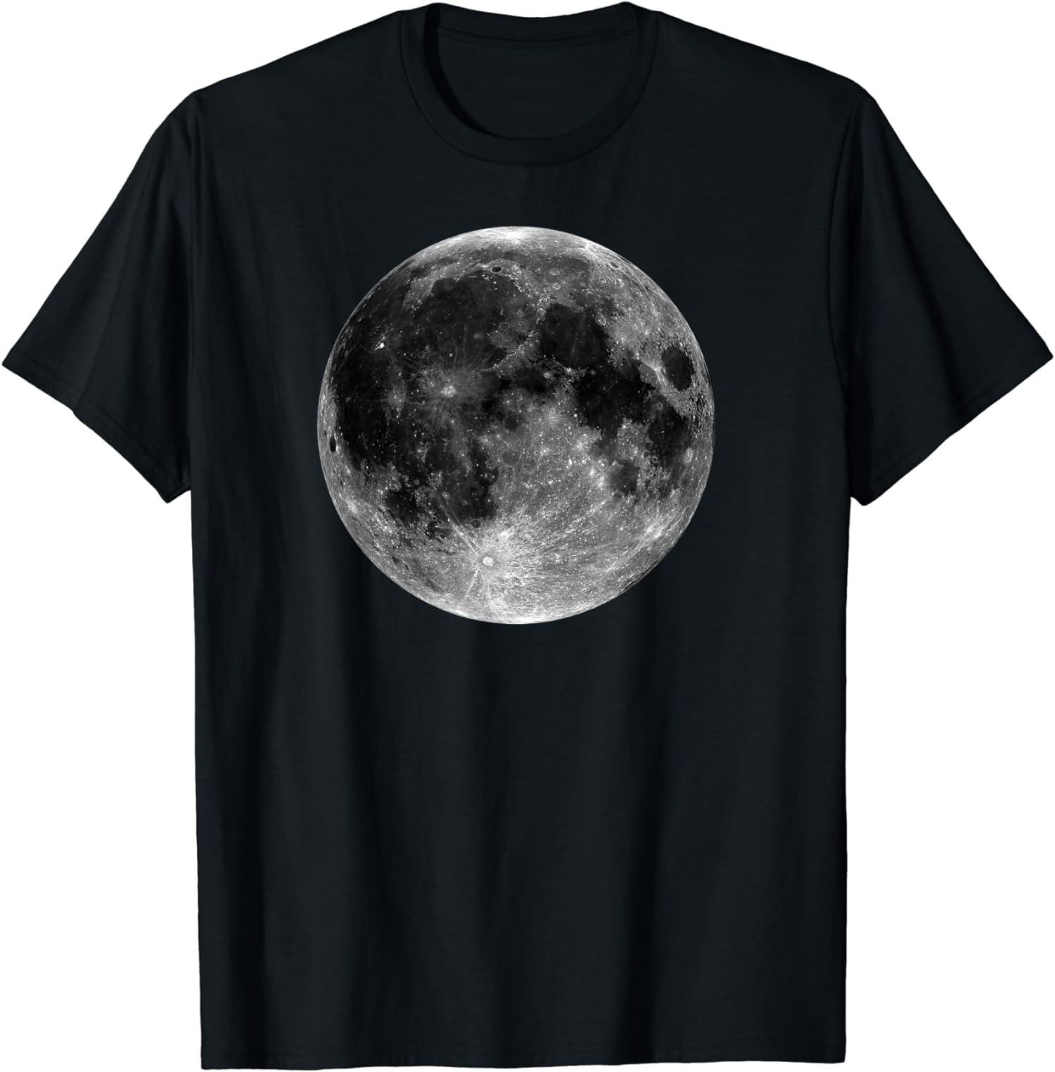 Full Moon T Shirt Lunar Space Eclipse Goodnight Wiccan Gift - Walmart.com