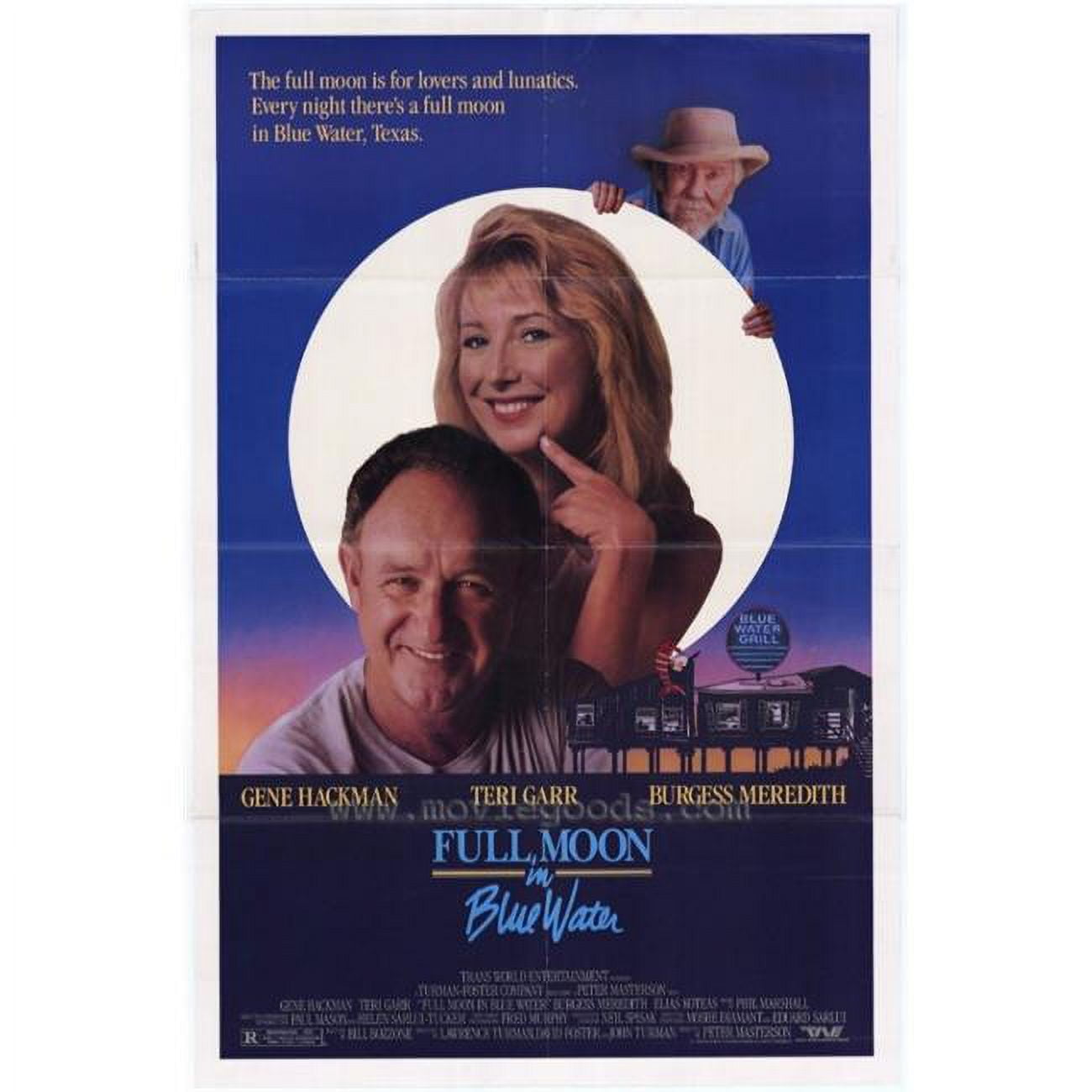 Full Moon in Blue Water Movie Poster - 27 x 40 in. - Walmart.com