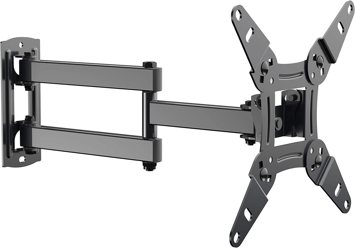 Full Motion TV Monitor Wall Mount Bracket Articulating Arms Swivel Tilt ...