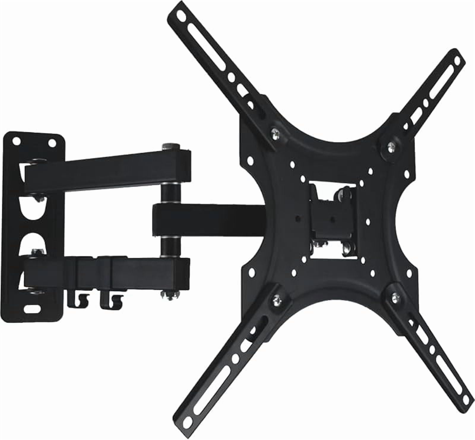 Full Motion TV Monitor Wall Mount with Smooth Swivel, Tilt, & Extension ...