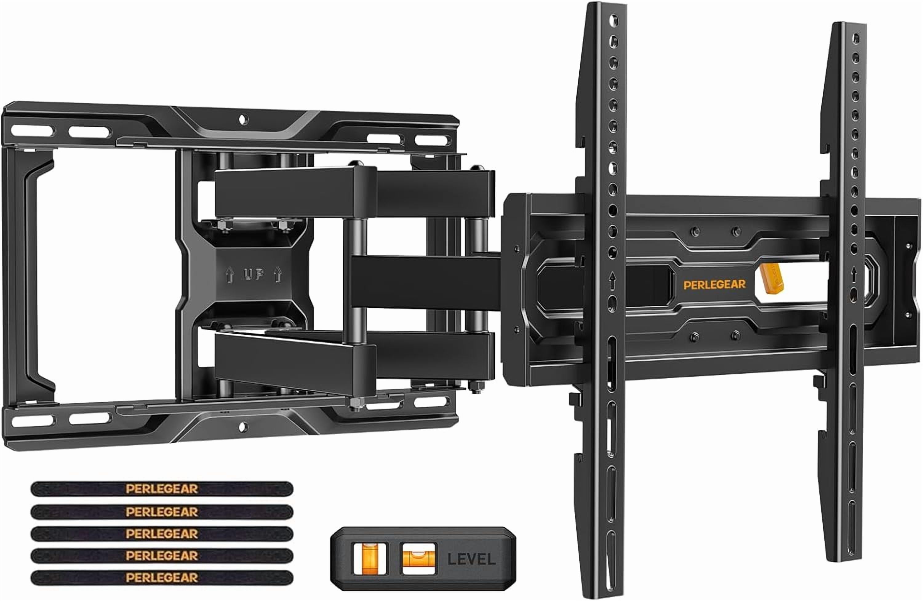 Full Motion TV Mount for 26-74 inch TVs, Height Adjustable Pre ...